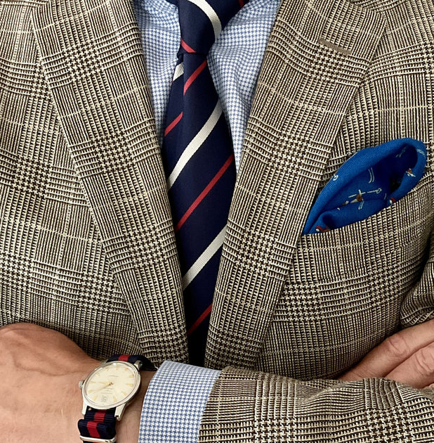 Regimental Ties - Civil Service Sports Regimental Tie – Mountain & Sackett