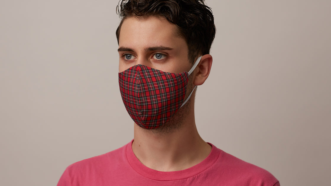 Royal Stewart Face Mask – Mountain & Sackett
