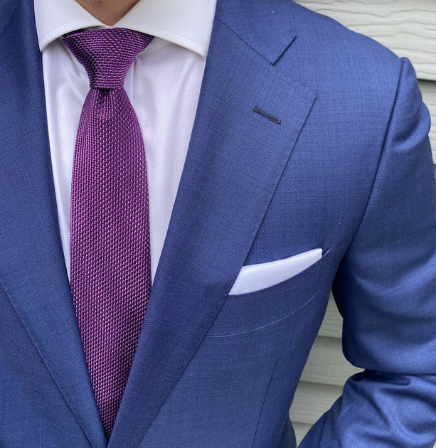 Waldron Purple Micro Geo Tie – Mountain & Sackett